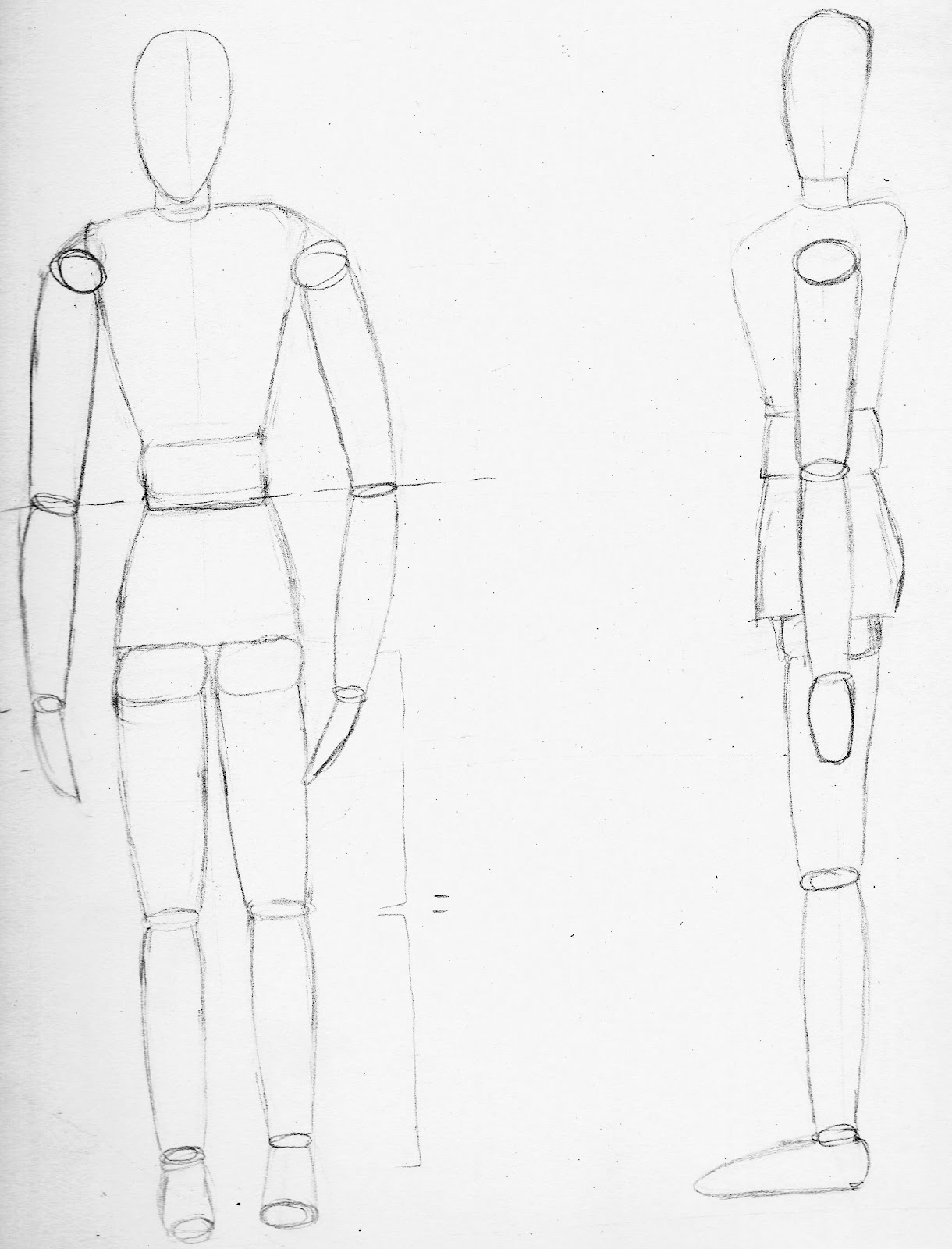 DIBUJO PARA CONCEPTUALIZAR: Figura Humana
