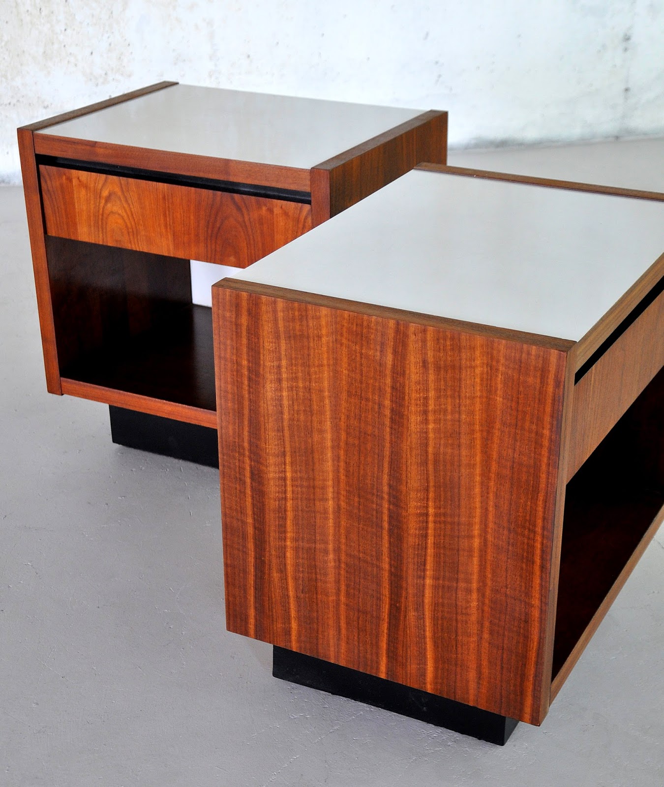 SELECT MODERN: Pair of Lane Nightstands or Side, End, Bedside Tables