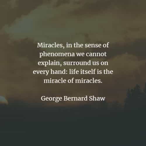 45 Miracle quotes and sayings that will enlighten you