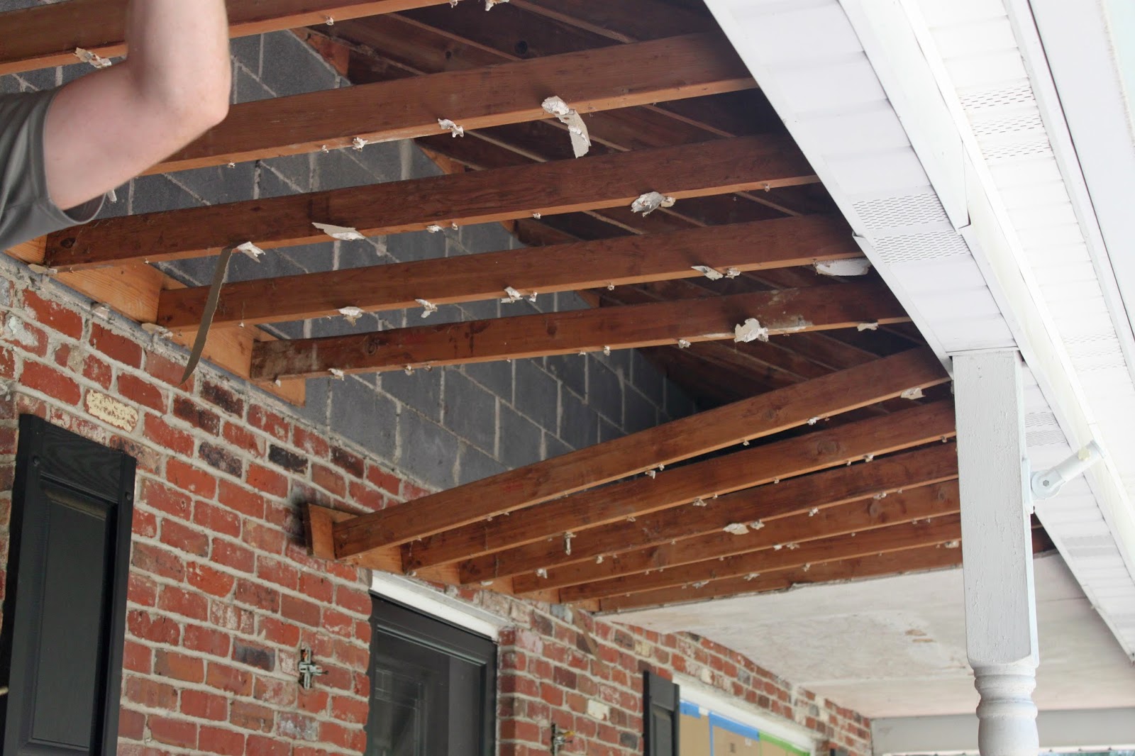 meg & the martin men: That Time the Porch Started Falling Off...