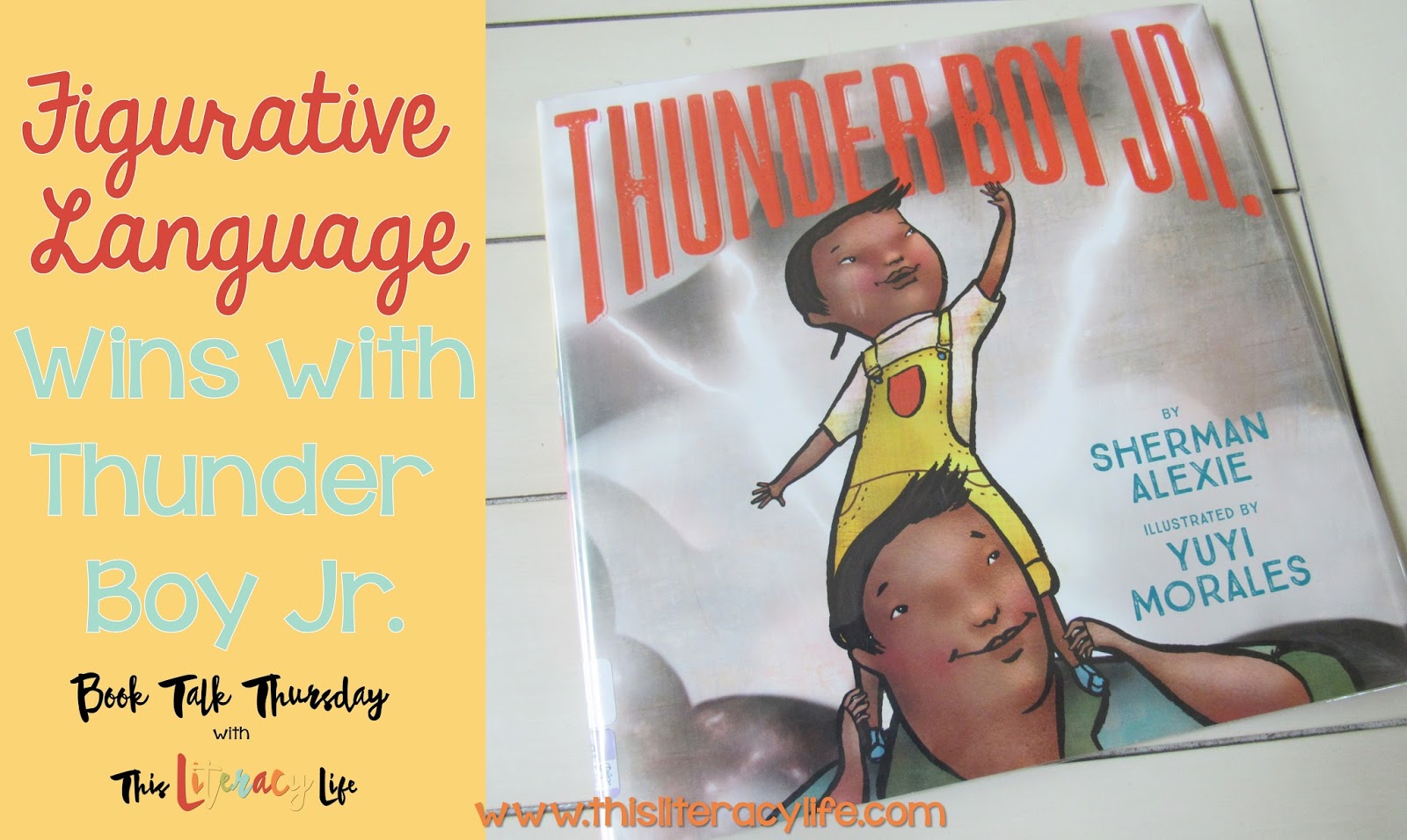 Figurative Language Wins With Thunder Boy, Jr. on Book Talk Thursday ...
