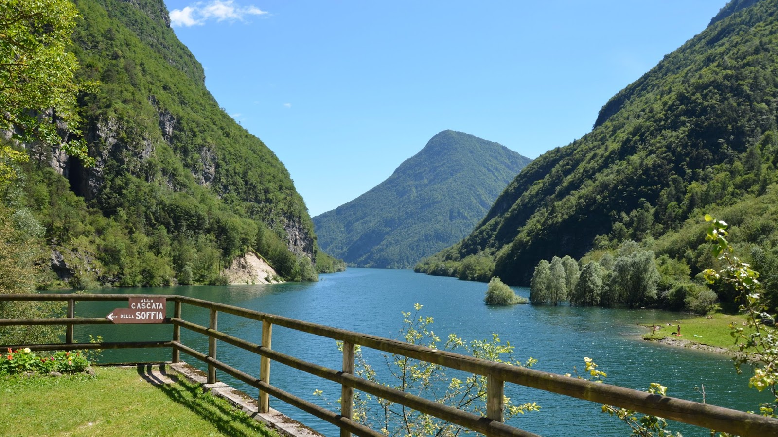 Lago del Mis: cascata la Soffia e cadini del Brenton