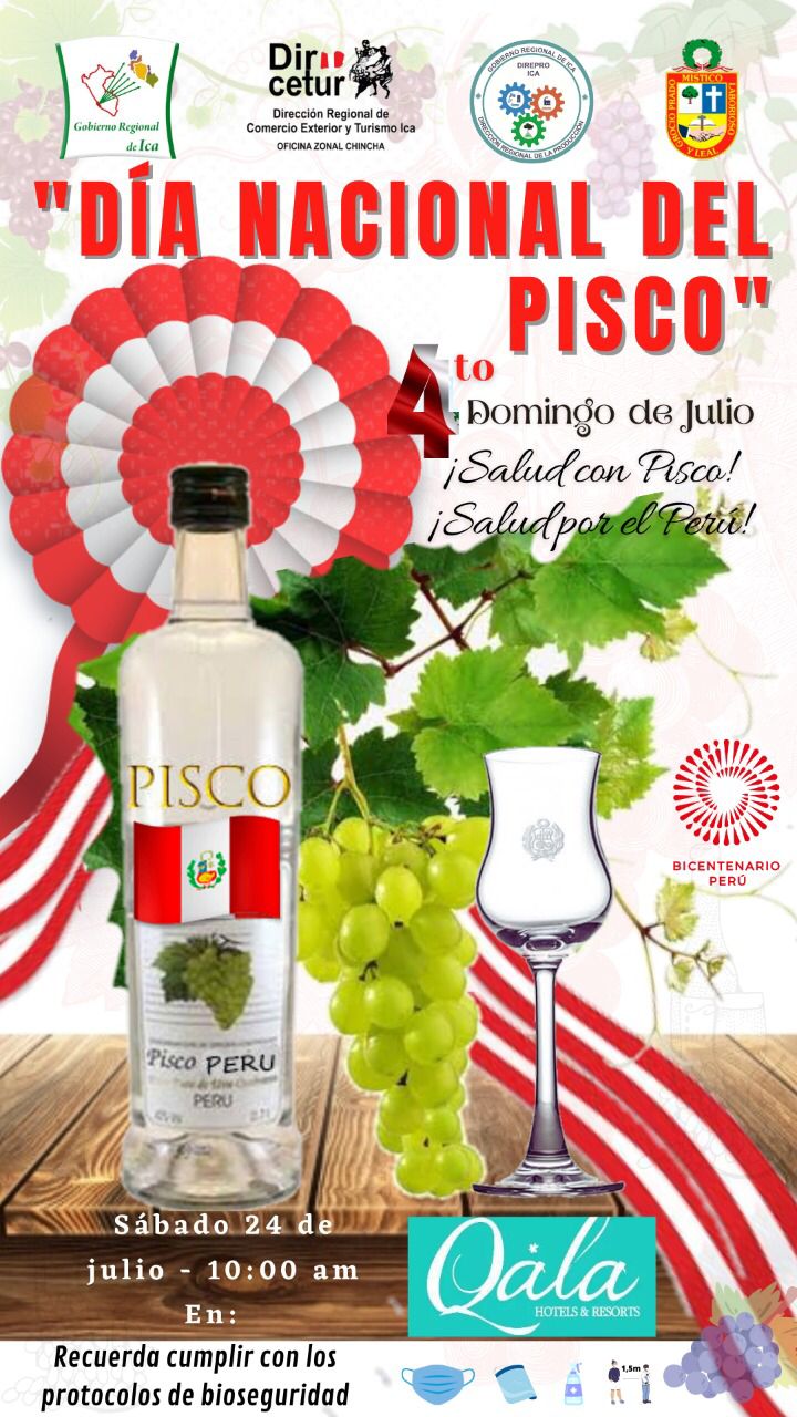 4to domingo de julio: “Día Nacional Del Pisco” ~ Diario Verdad Del Pueblo