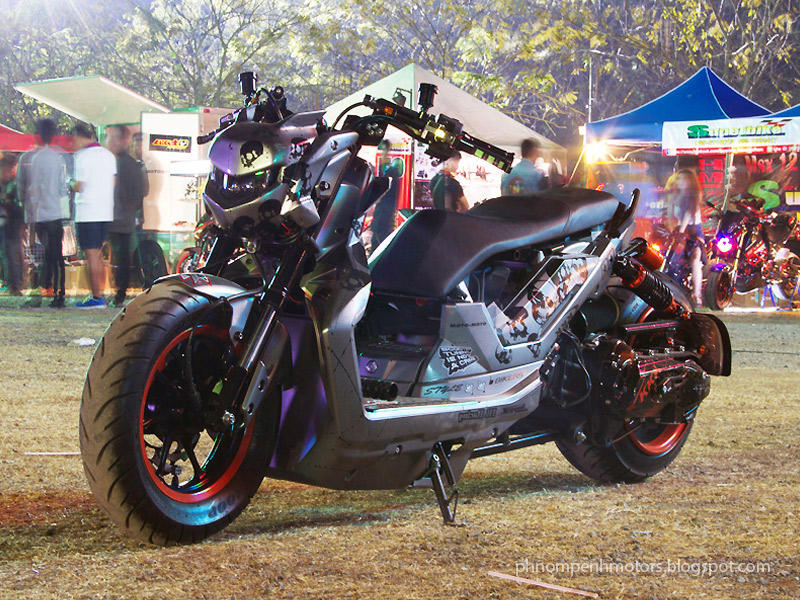 Honda Zoomer X Modification - Phnom Penh Motors