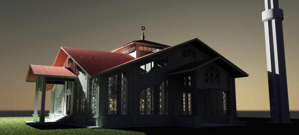 ProBIM Era (Building Information Modeling): proposed new surau