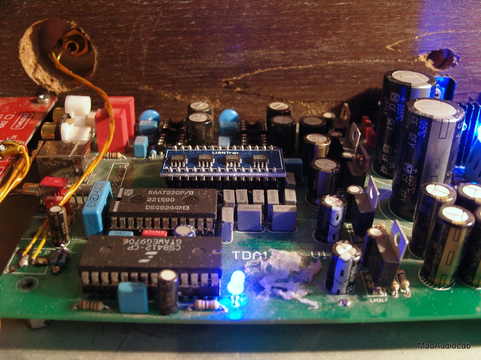 Mao Audiophile Modifications: TDA1387 x 4 DAC + 6N2P tube comes very ...