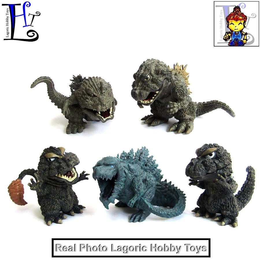 Kaiju Deforeal Chibi Godzilla Set 5in1 – Lagoric Hobby Toys