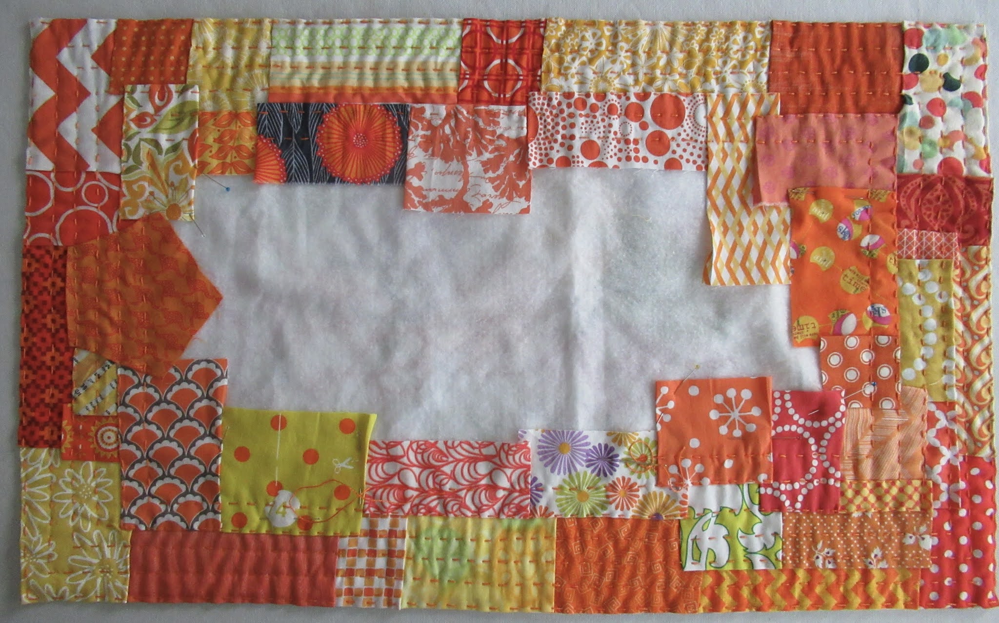 Flourishing Palms: Kawandi Quilt and Improv