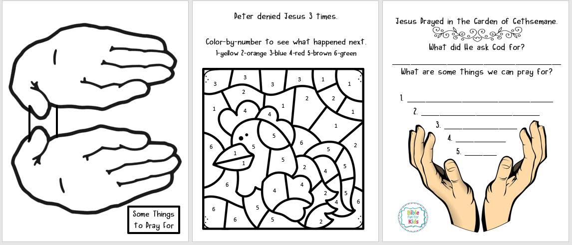 The Garden of Gethsemane | Bible Fun For Kids