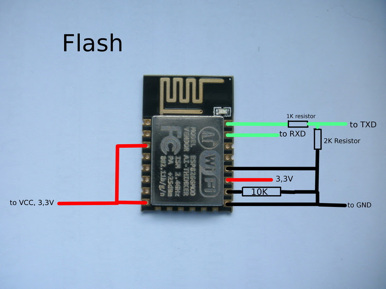 Verschiedenes - Oder: Alles : Getting Started: ESP8266-12E [ENGLISH]