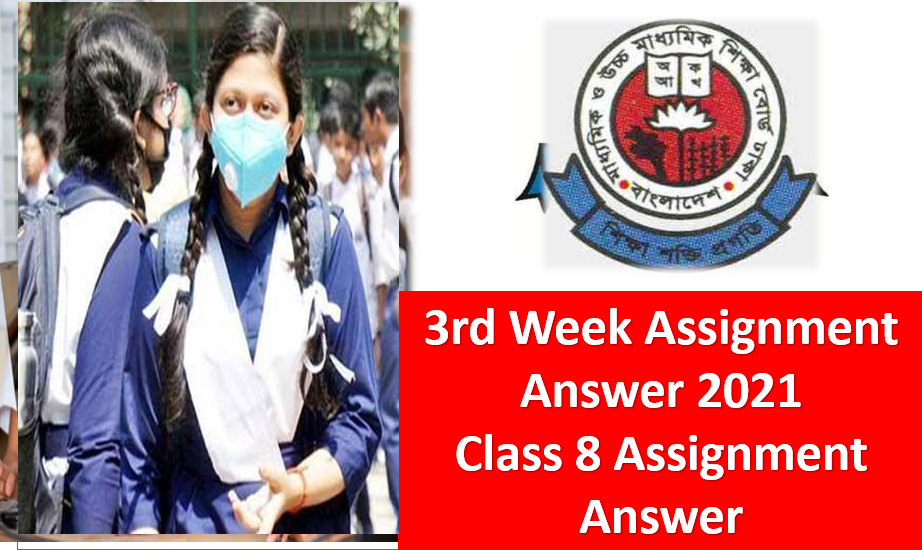 8 Class Assignment With Solution 2021 All Subject ( 3rd Week) | Health ...