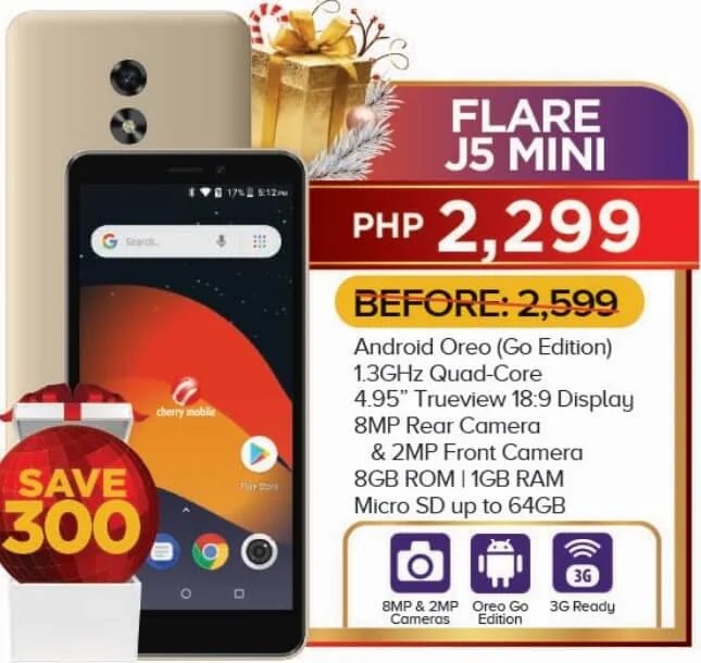 Cherry Mobile Flare J5 Mini Now Only Php2,299