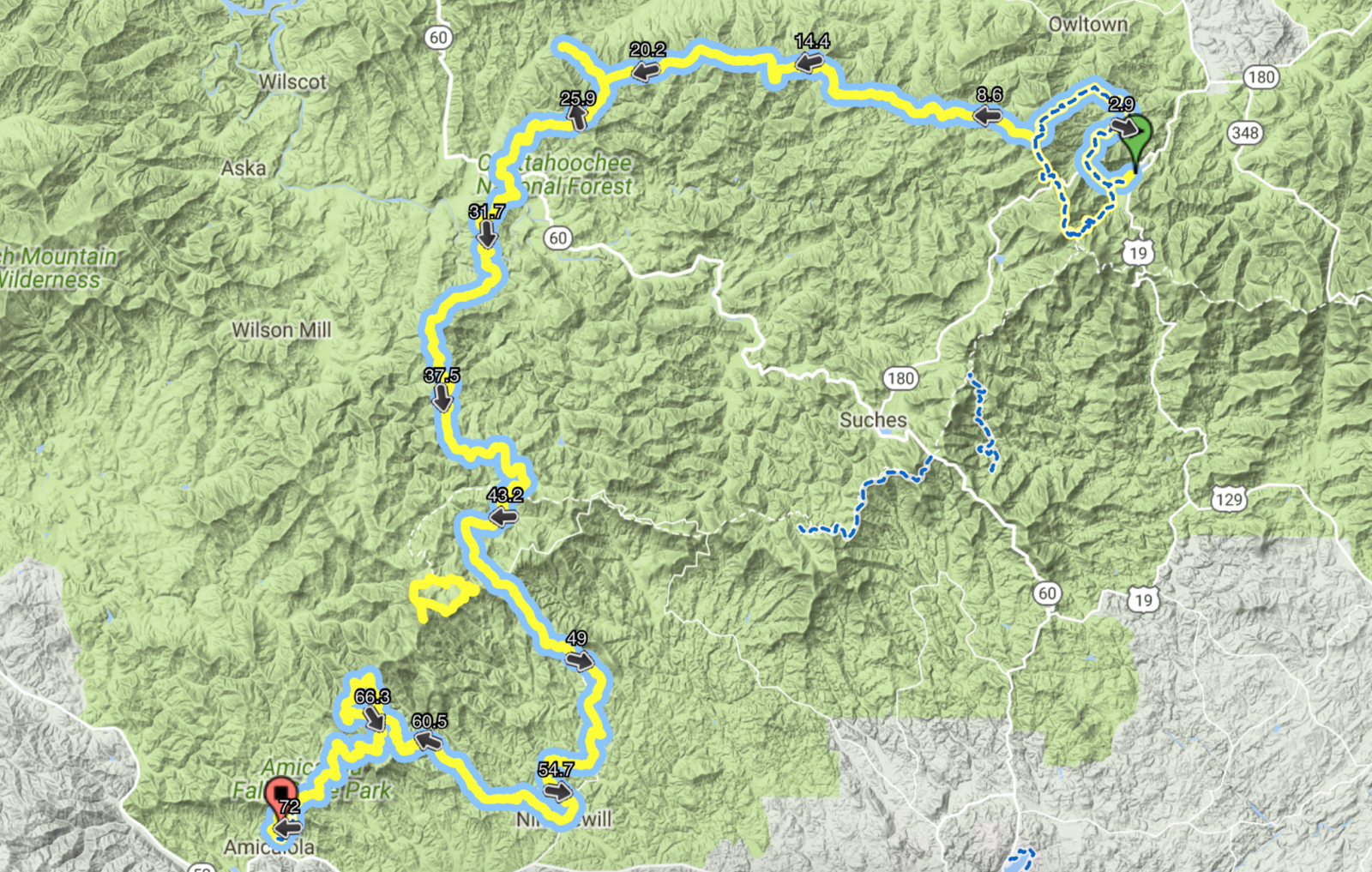 Flying Down the Trails: Georgia Death Race -- 68 ish Miles of pure...