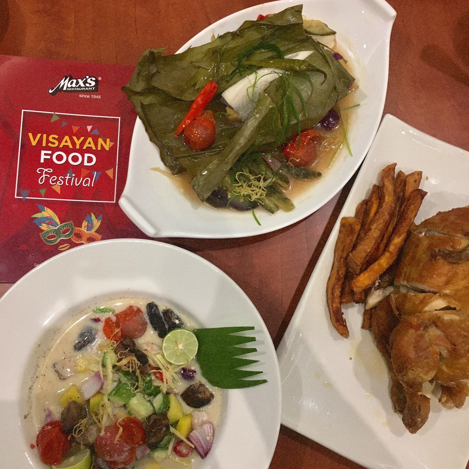 MAX'S RESTAURANT VISAYAN FOOD FESTIVAL