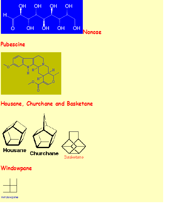 4uchemists: Few interesting chemical molecules