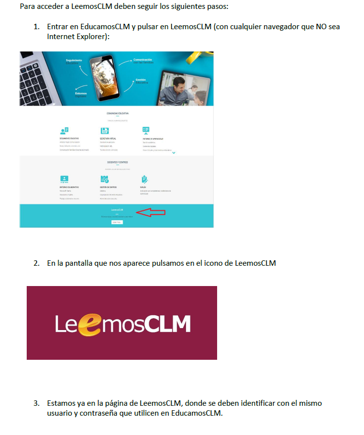 CEIP "LA ALAMEDA": BIBLIOTECA DIGITAL "LEEMOS CLM"