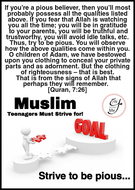 Islam: 10 Goals Muslim Teenagers Must Strive for!