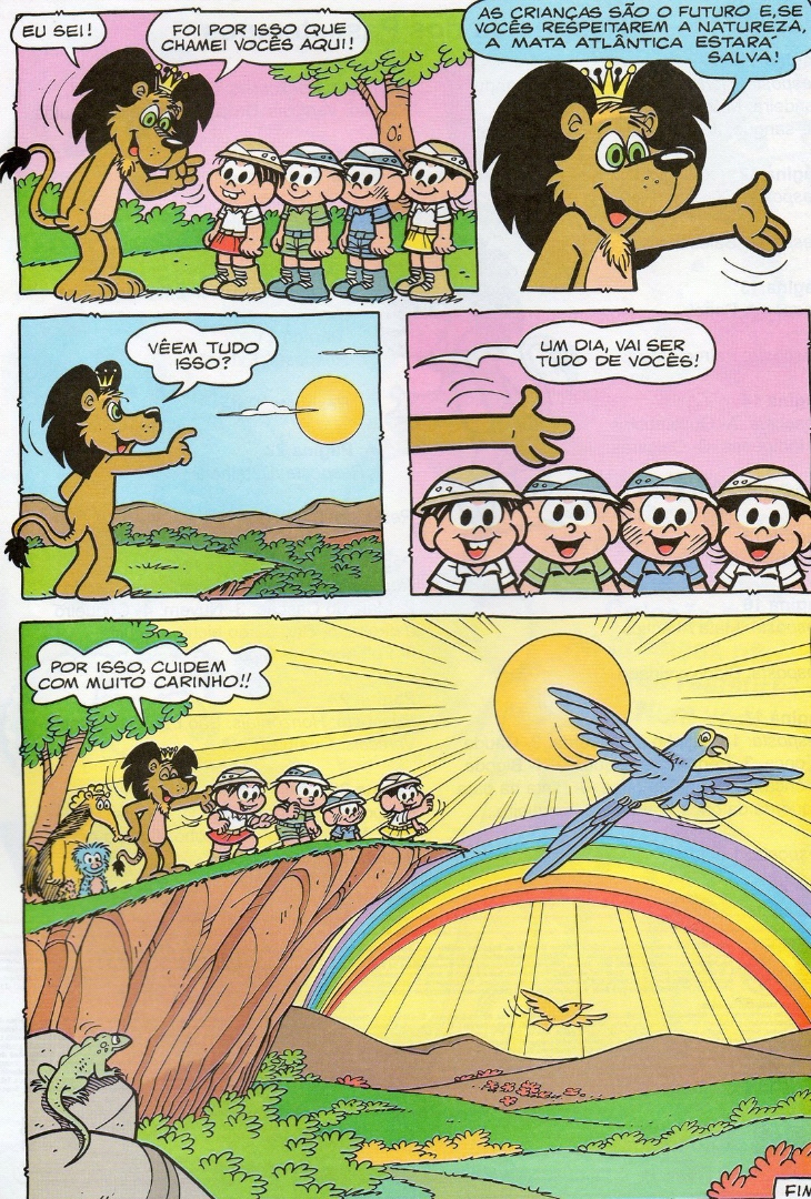 Turma da Mônica em: Mata Atlântica Aprendendo sobre a Mata Atlântica ...