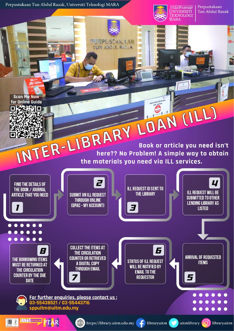 Inter Library Loan Service - Perpustakaan UiTM