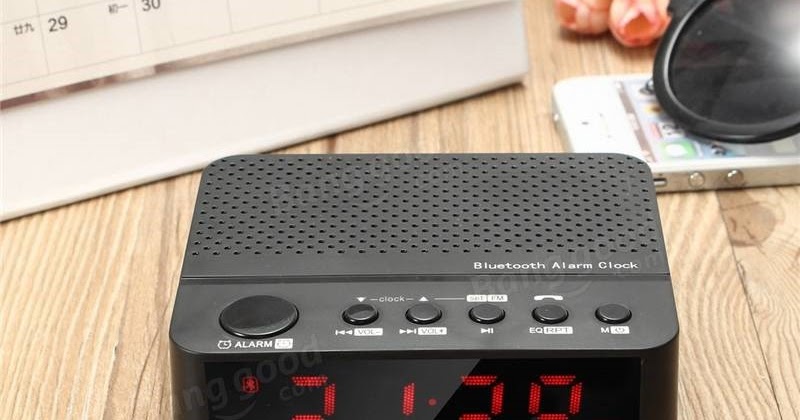 Acc 24 Majenang: Jam Meja Speaker Bluetooth + Alarm