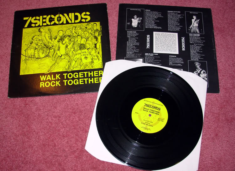 Colorblind Skinhead 7 Seconds Walk Together Rock Together Lp 85