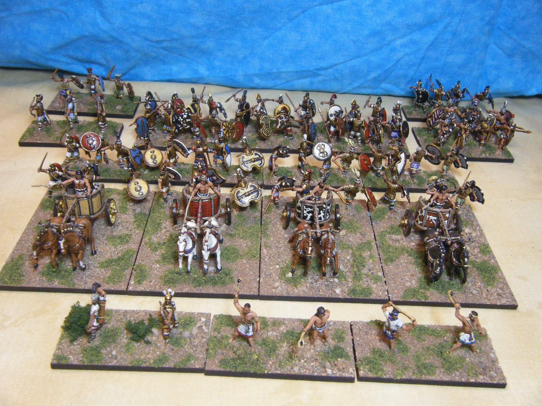 Benno's Figures Forum • DBA Army: Mycenaeans/Trojans