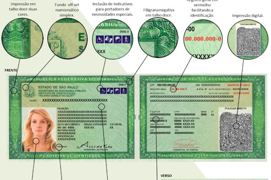 Novo modelo de identidade será lançado no Espírito Santo em março/2020