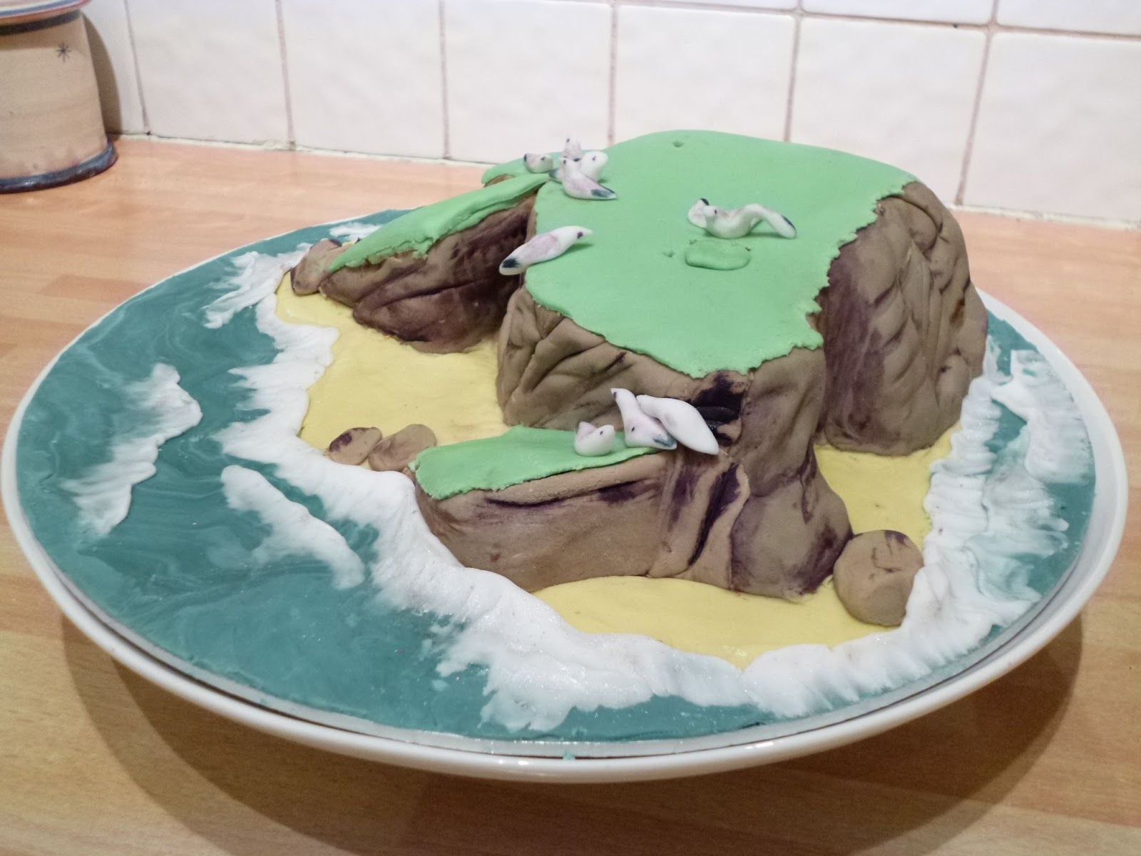 THE GRØNMARK BLOG: My 60th birthday cake revealed - a taste of Cornwall