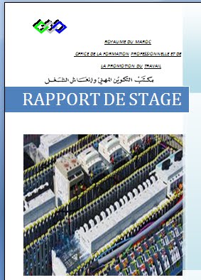 rapport de stage electricité industrielle ofppt