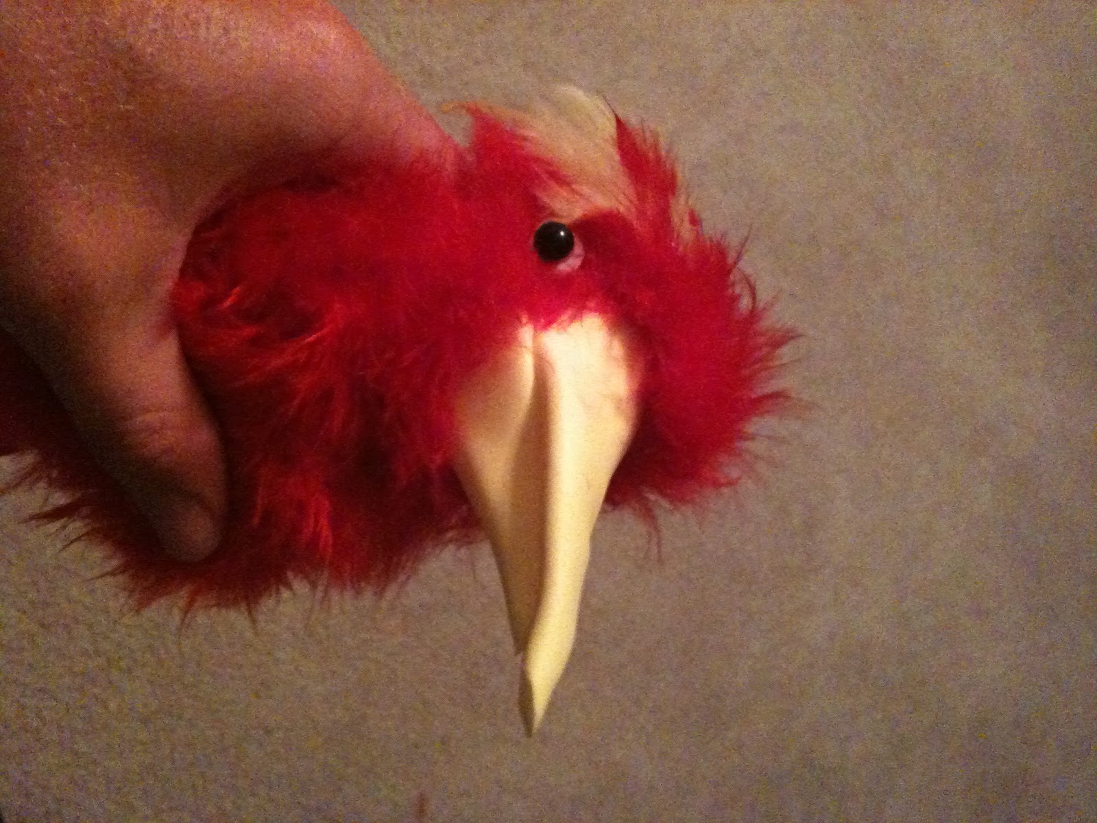 Creative Construction: How I Made a Cable Operated Bird Puppet Part 2