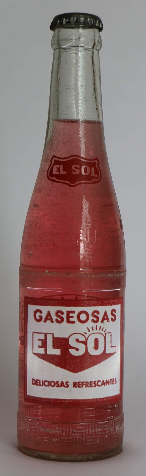 COLECCION BOTELLAS GASEOSAS COLOMBIA: SOL
