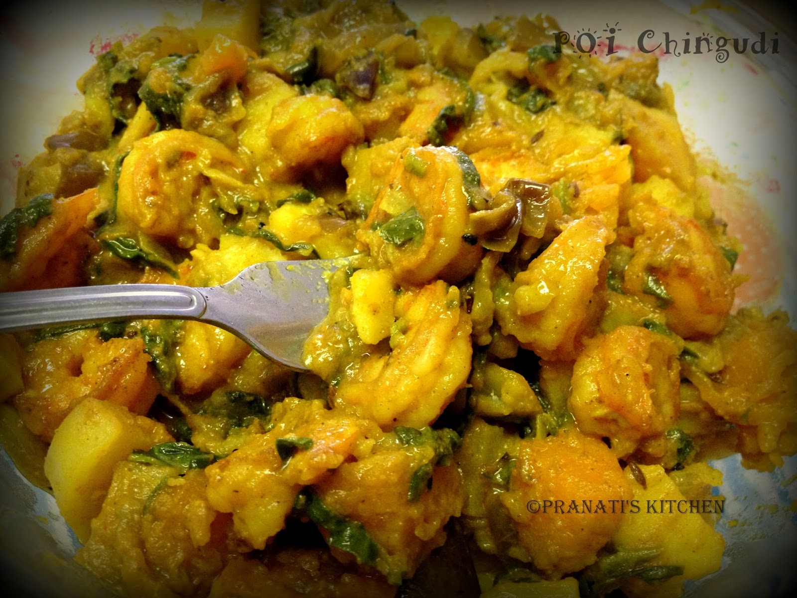 Delicious Recipes 4m Pranati's Kitchen: POI Chingudi