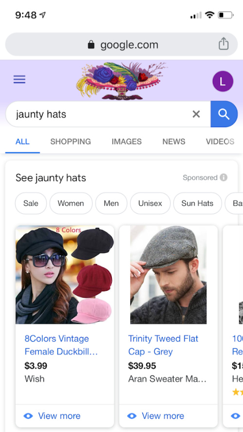 Tiny Little Reveries: White Walkers in Jaunty Hats