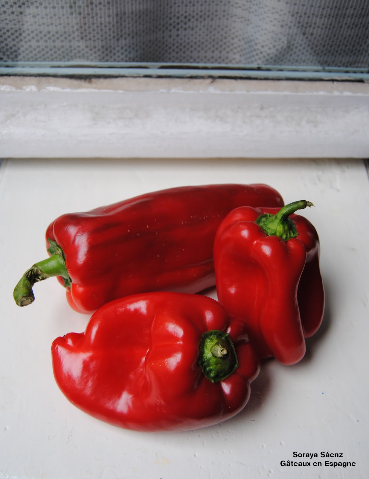GÂTEAUX EN ESPAGNE: Poivrons rouges grillés au four style La Rioja