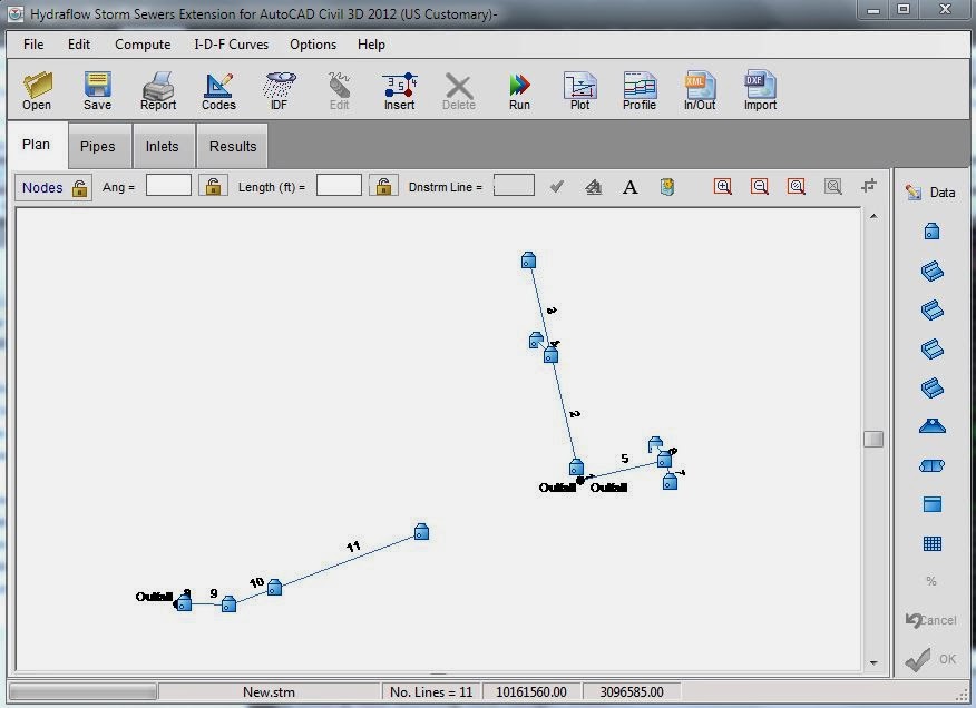 CAD & GIS tips & tricks: Using Hydraflow Storm Sewers with AutoCAD ...