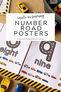 USING CARS TO TEACH CORRECT NUMBER FORMATION | you clever monkey