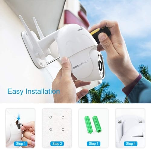 Review Dragon Touch OD10 Wi-Fi Security Camera