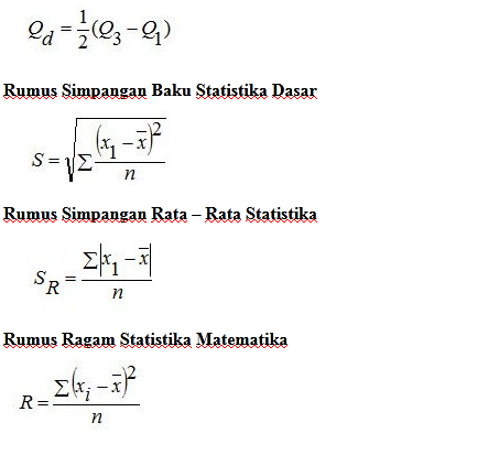 Rumus Statistika Dasar Matematika Beserta Soal dan Pembahasan Super ...