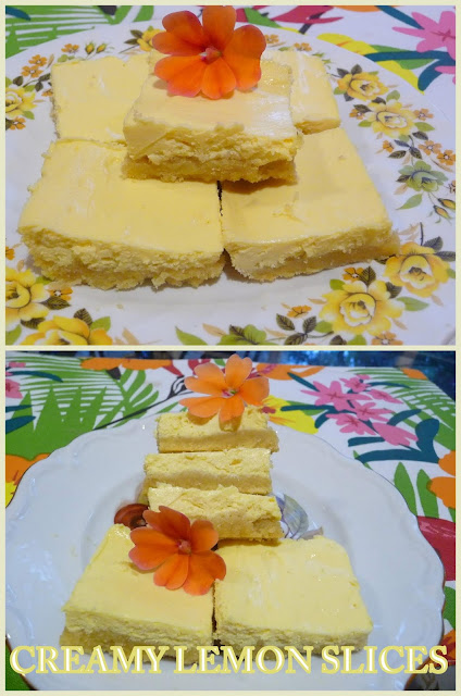 CREAMY LEMON SLICES