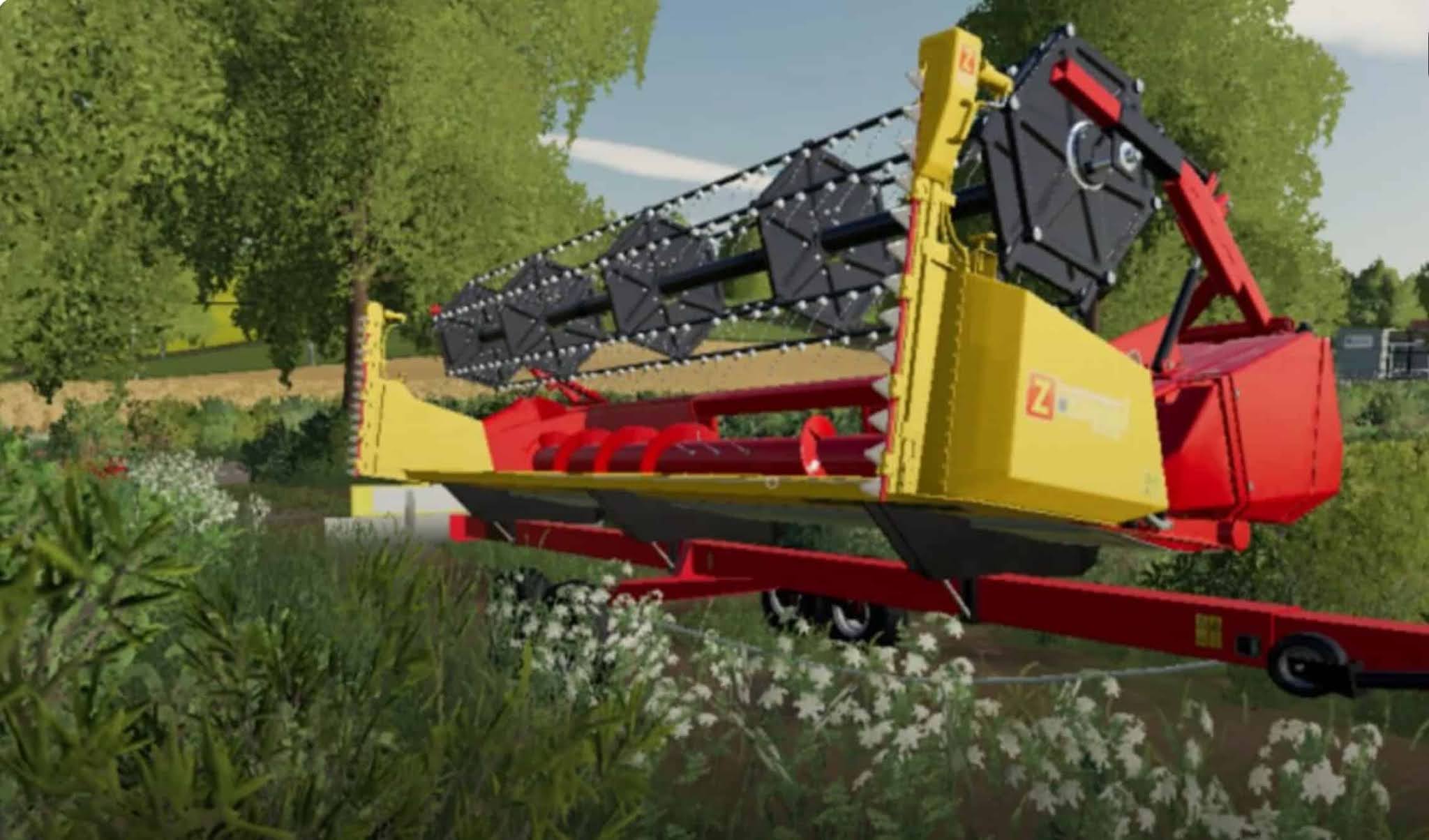 FS19 Case Ih Cutter Bar 6m70 v1.0 - FS 19 & 22 USA Mods Collection