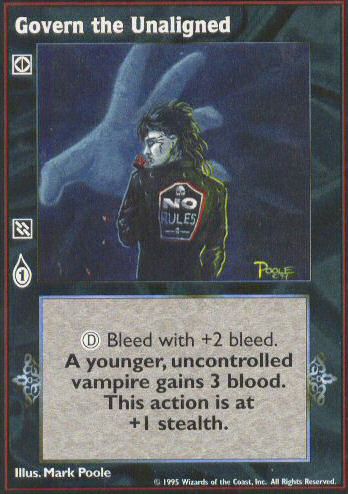 Thoughts Betrayed: Redesigning V:TES: graphical design