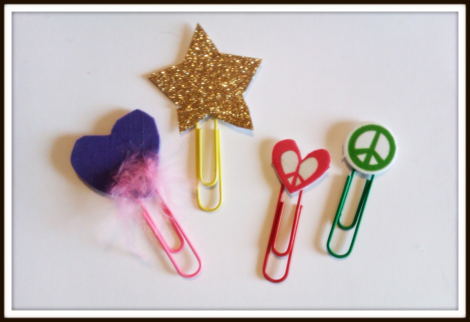 Double Treble Craft Adventures: Fun Paperclip Bookmark Themes