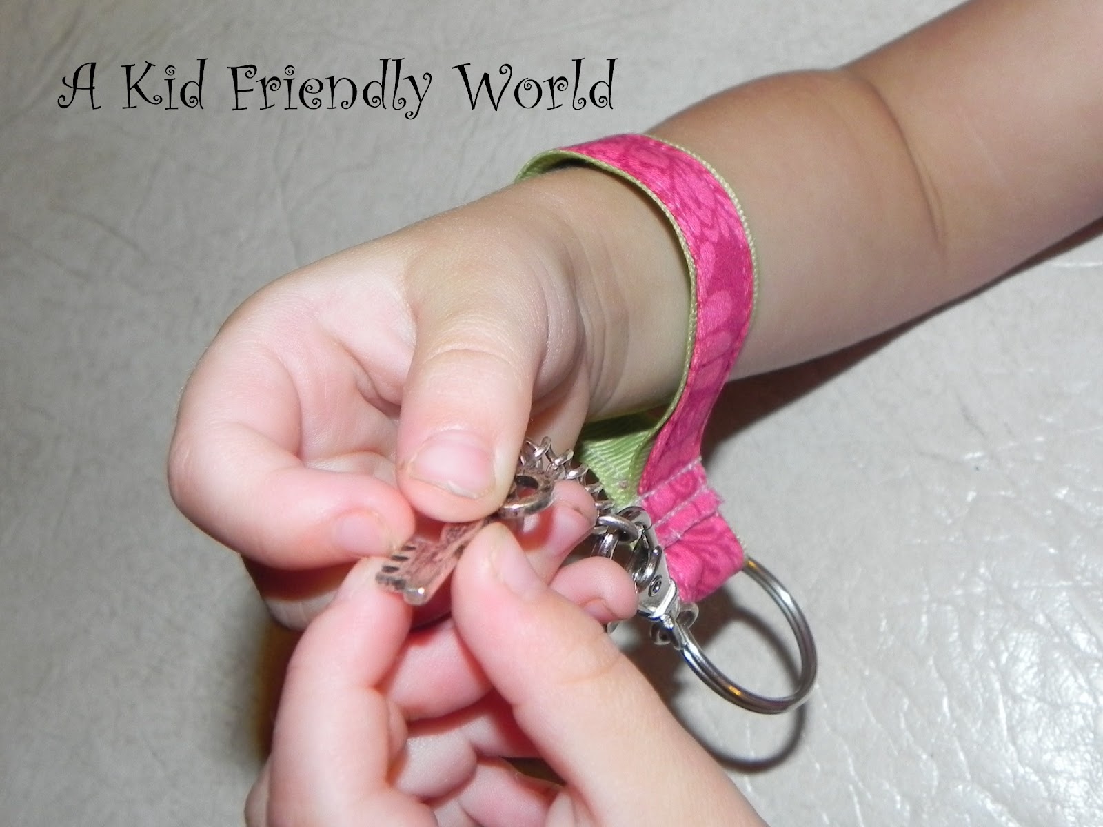 A Kid Friendly World: Key Fob Tutorial