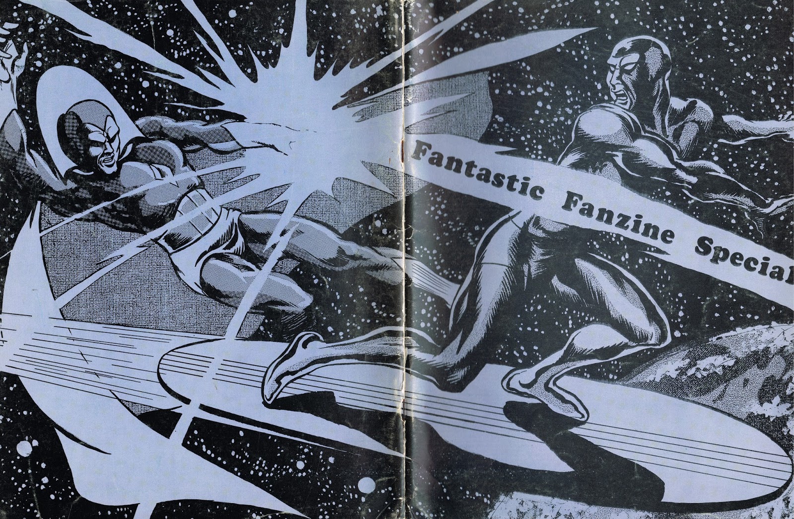 Cap'n's Comics: The Vision and The Silver Surfer by Dave Cockrum