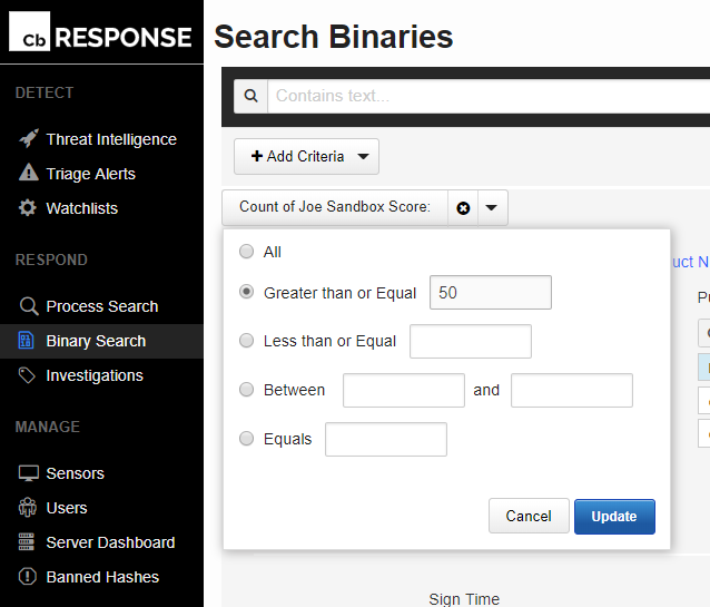 Deep Malware Analysis - Joe Sandbox + Carbon Black