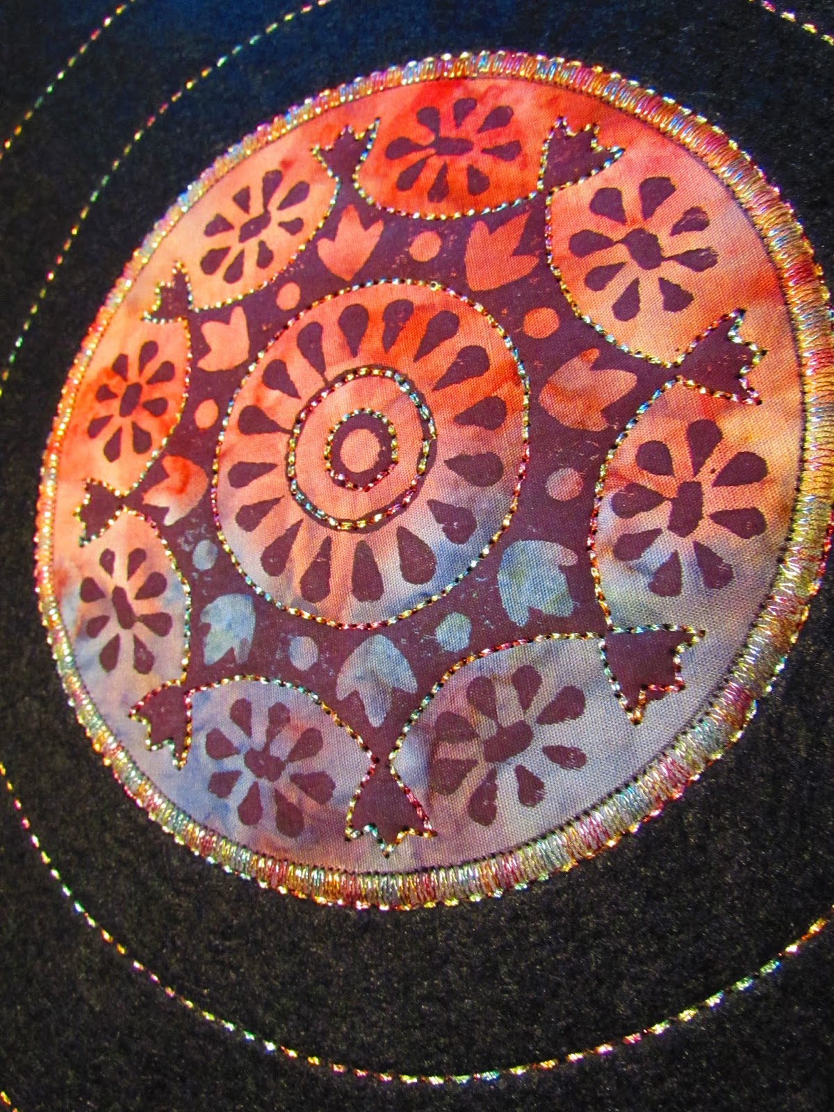 Textile Butterfly: Mandala...mandala......mandala...