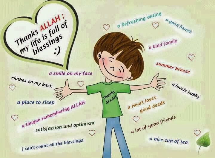 Thanks ALLAH; my life is full of blessings:)English Quotes 2014,English ...