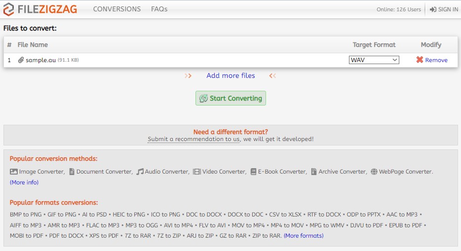 How To Convert Au File To Wav File how-to-convert-au-file-to-wav-file