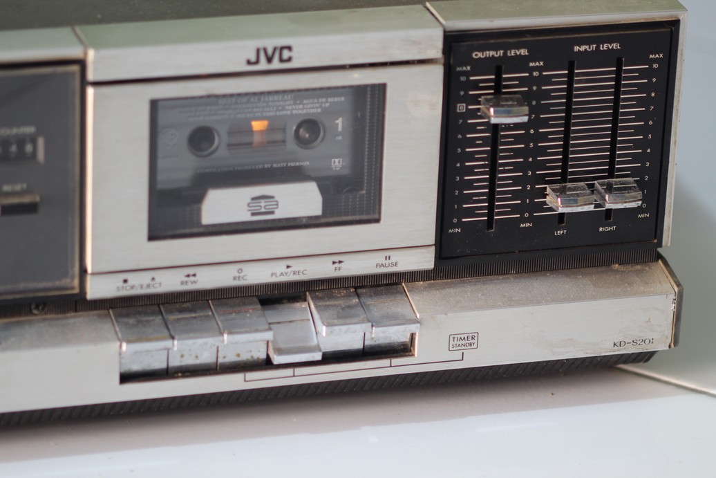 audio2nd: VINTAGE JVC KD-S201 TAPE DECK "JUMBO/ANTIK" (TERJUAL)