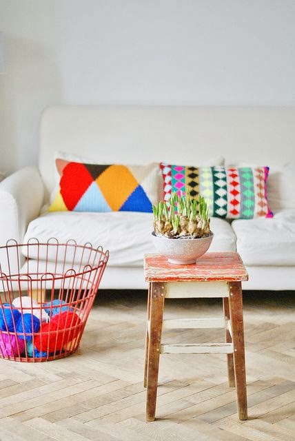 Idehadas Interior Design: CROCHET AND KNITTING AT HOME